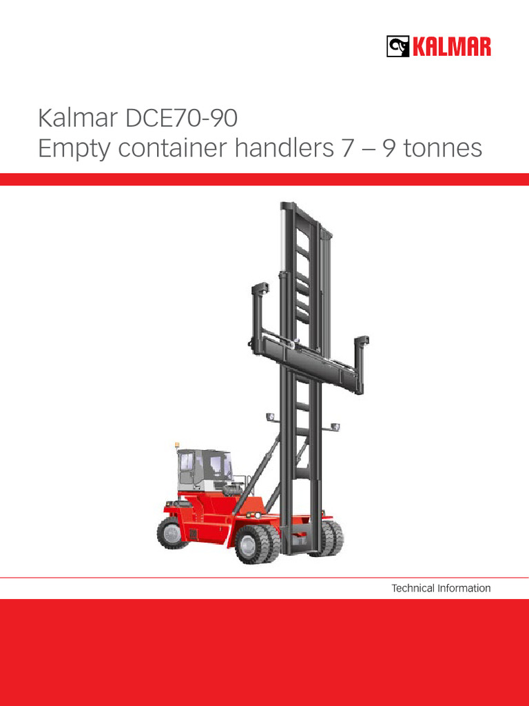 Kalmar - Dce - 80 - 45 - 90 - 45 - en (fc0) | PDF | Brake | Engines