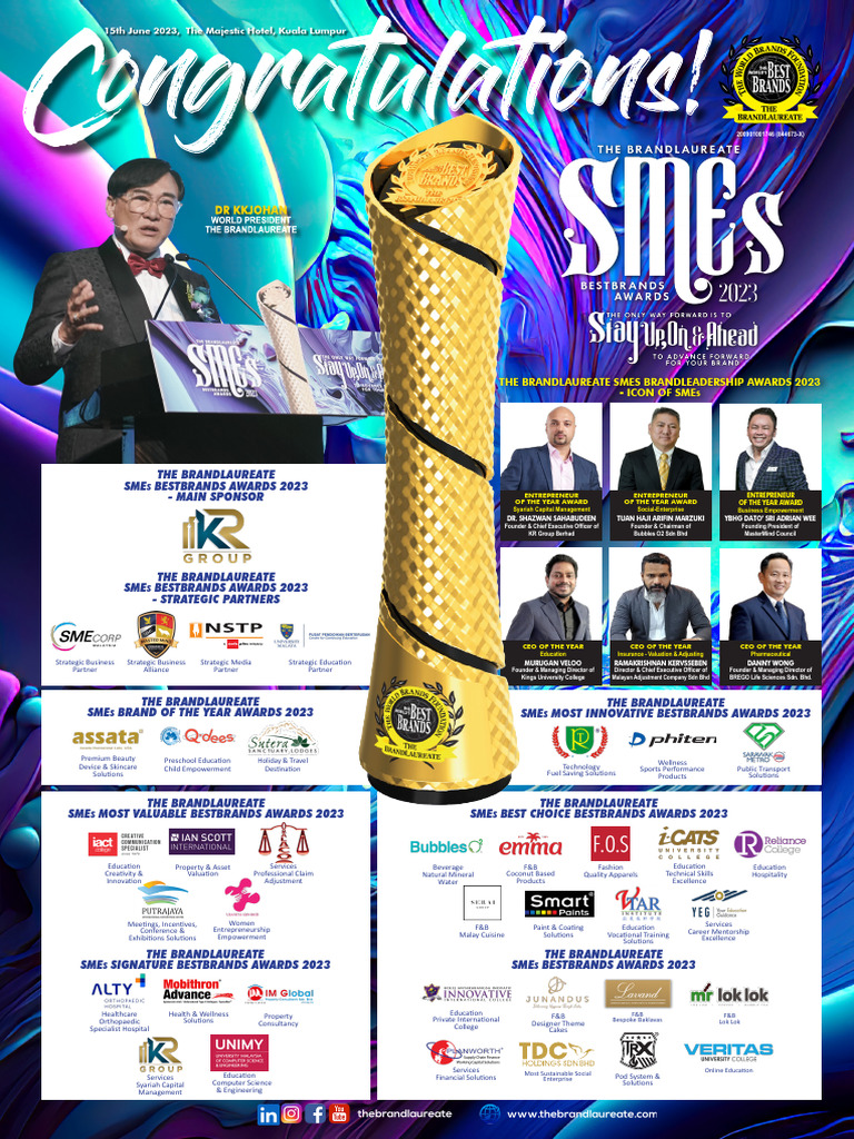 SMEs 2023 The EDGE Ads | PDF | Business | Economies