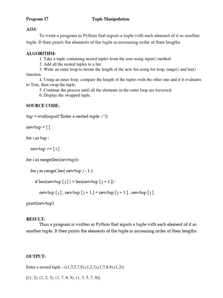 Practical Record Programs From 17 To 20 Pdf String Computer Science User Computing