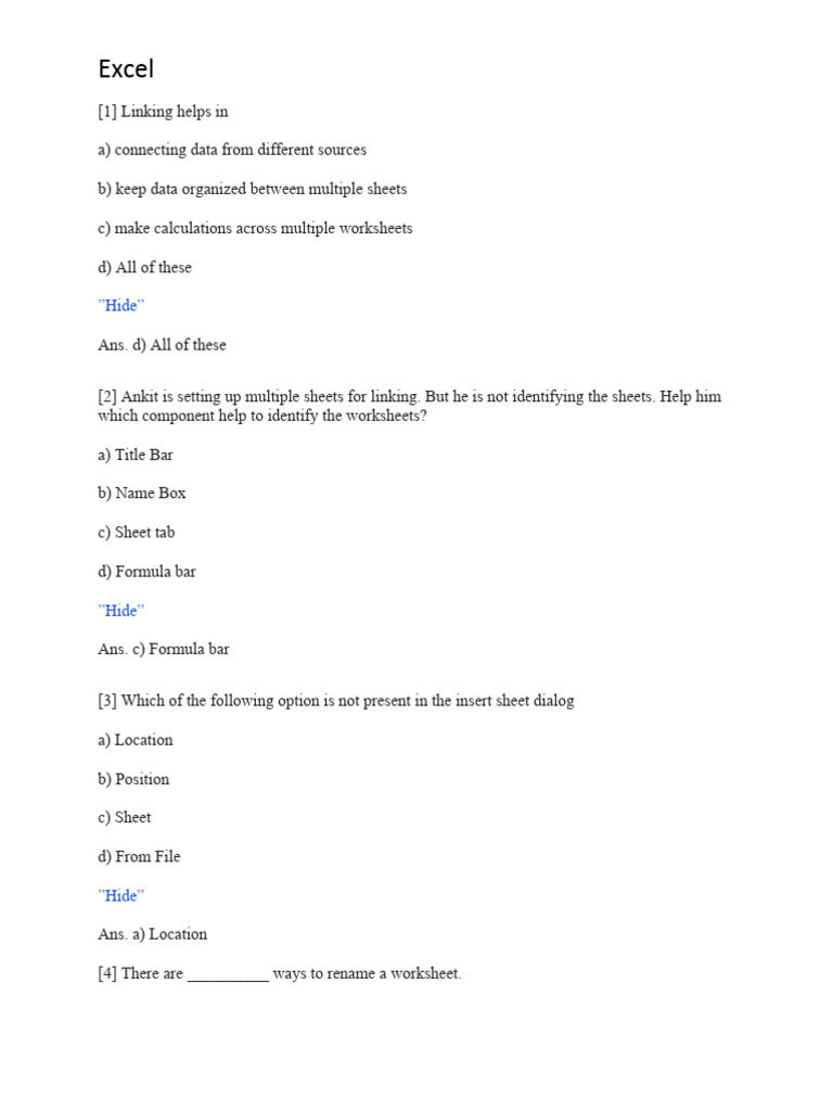 Excel Pdf Microsoft Excel Macro Computer Science