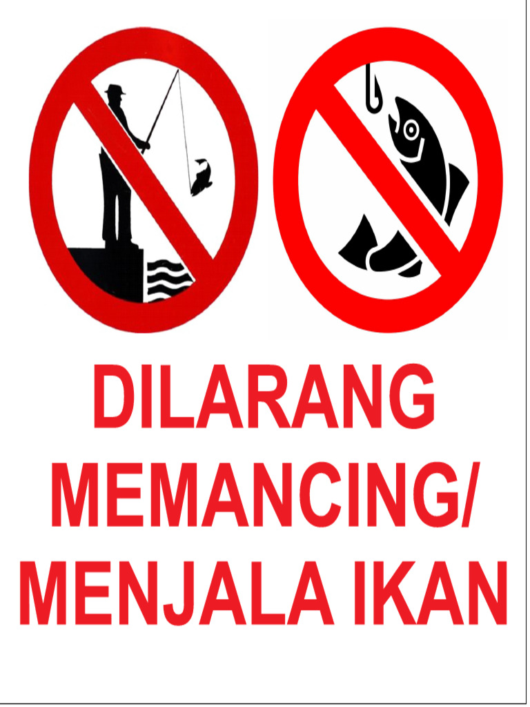 Dilarang Memancing | PDF