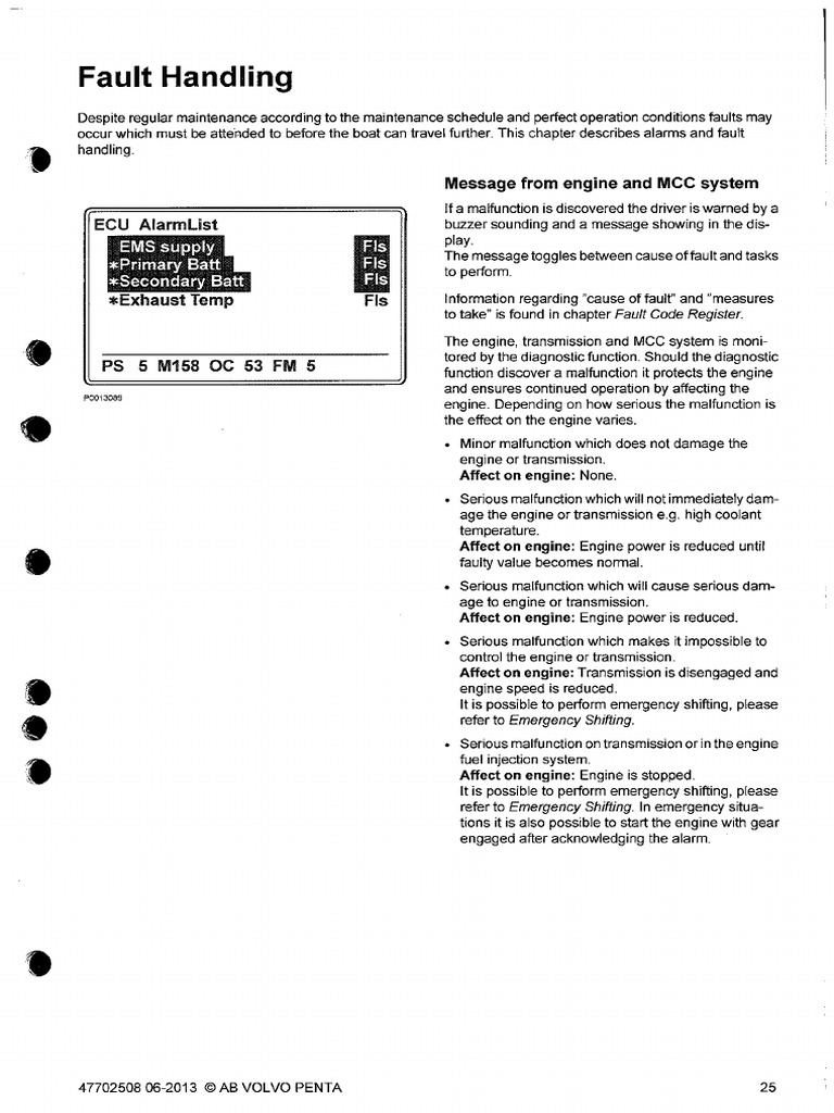 Fault Handling | PDF | Turbocharger | Pump
