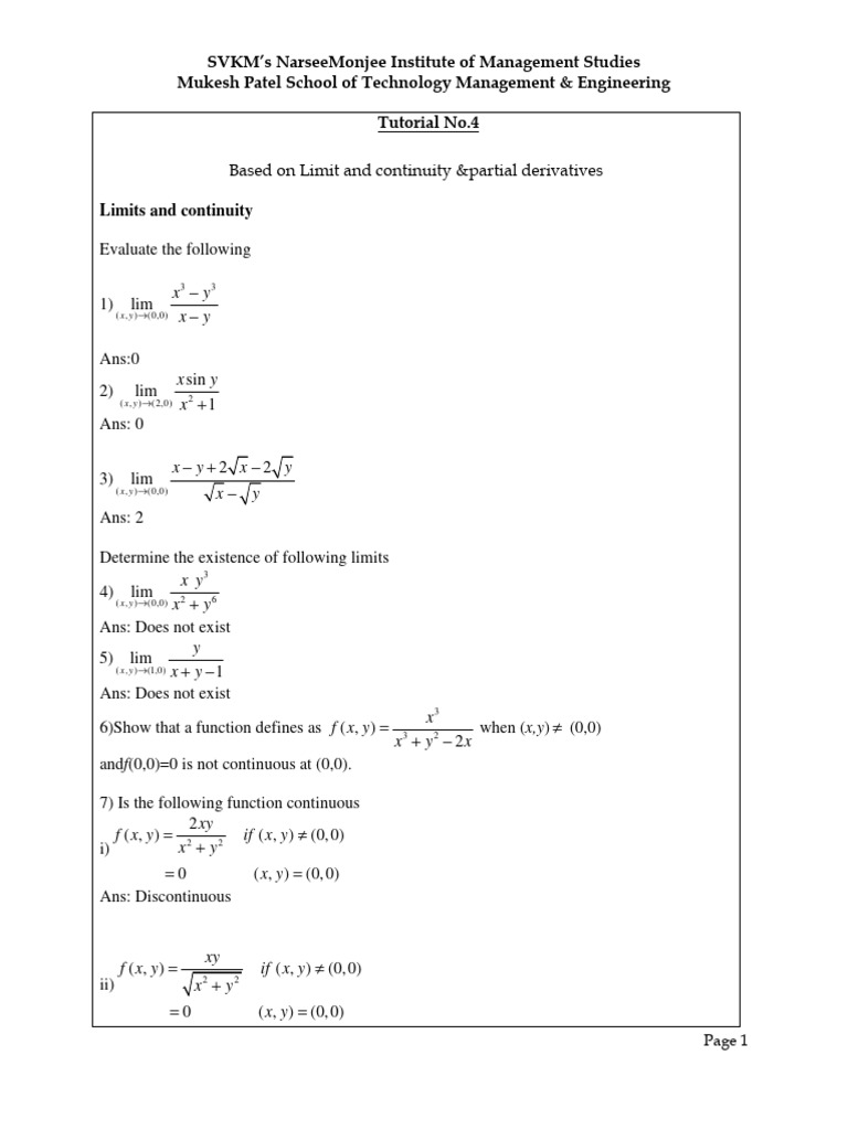 Unit 2 Tutorials Pdf