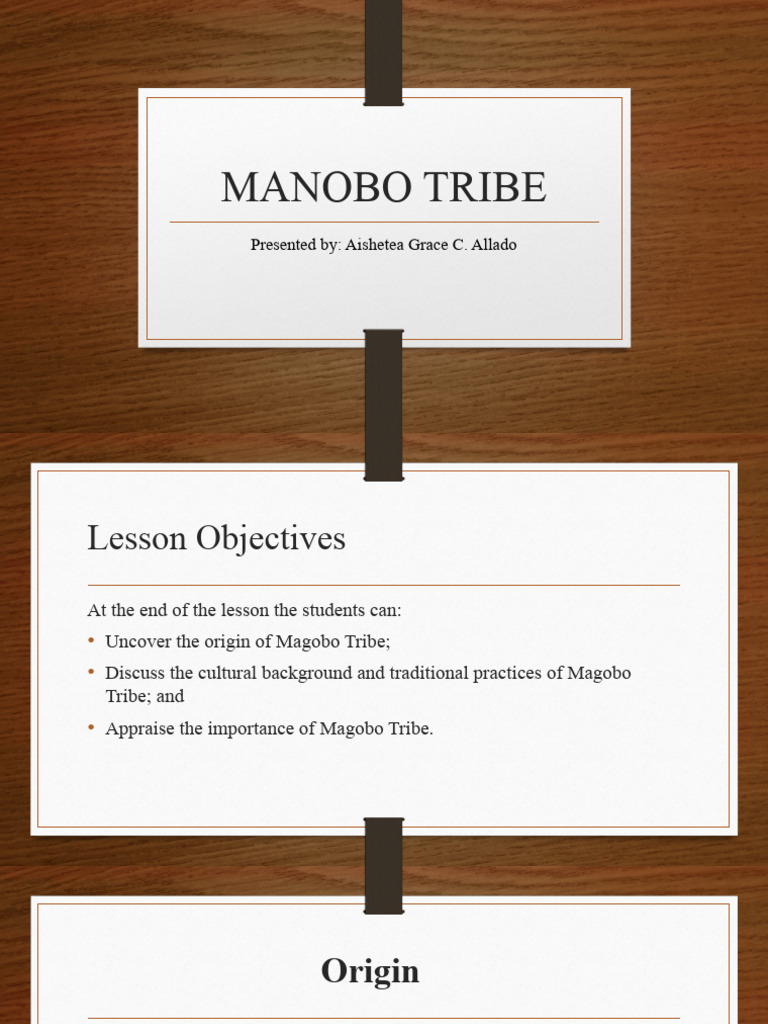 Manobo Tribe: Culture and Origins | PDF | Southeast Asia | Ethnic Groups