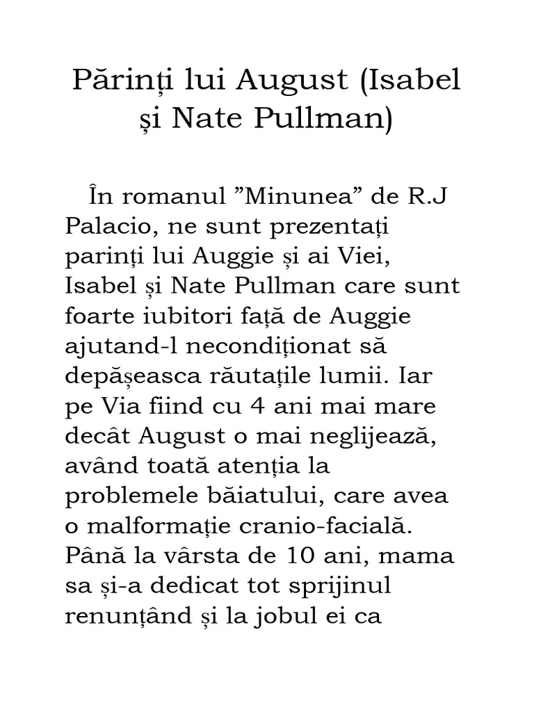 Mama Lui August (Isabel Pullman) | PDF