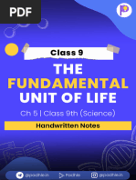 Padhle - Tissues - Class 9 Science Handwritten Notes | PDF