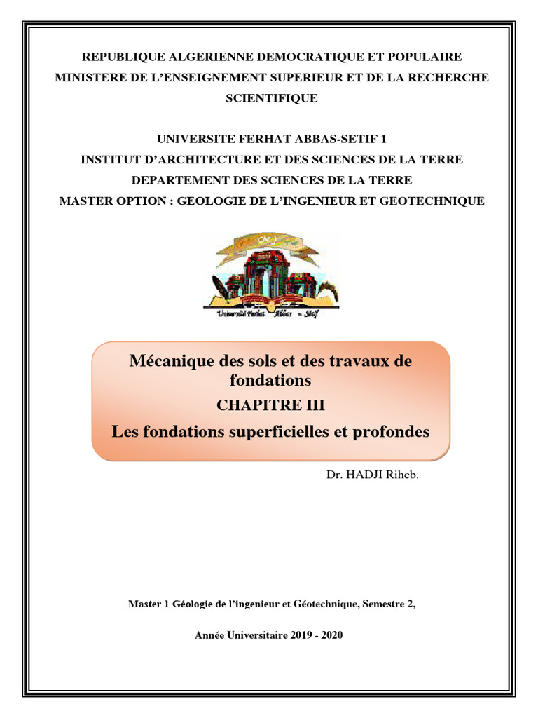 ChapitreIII MDS M1S2 GIG | PDF | Sciences et mathématiques
