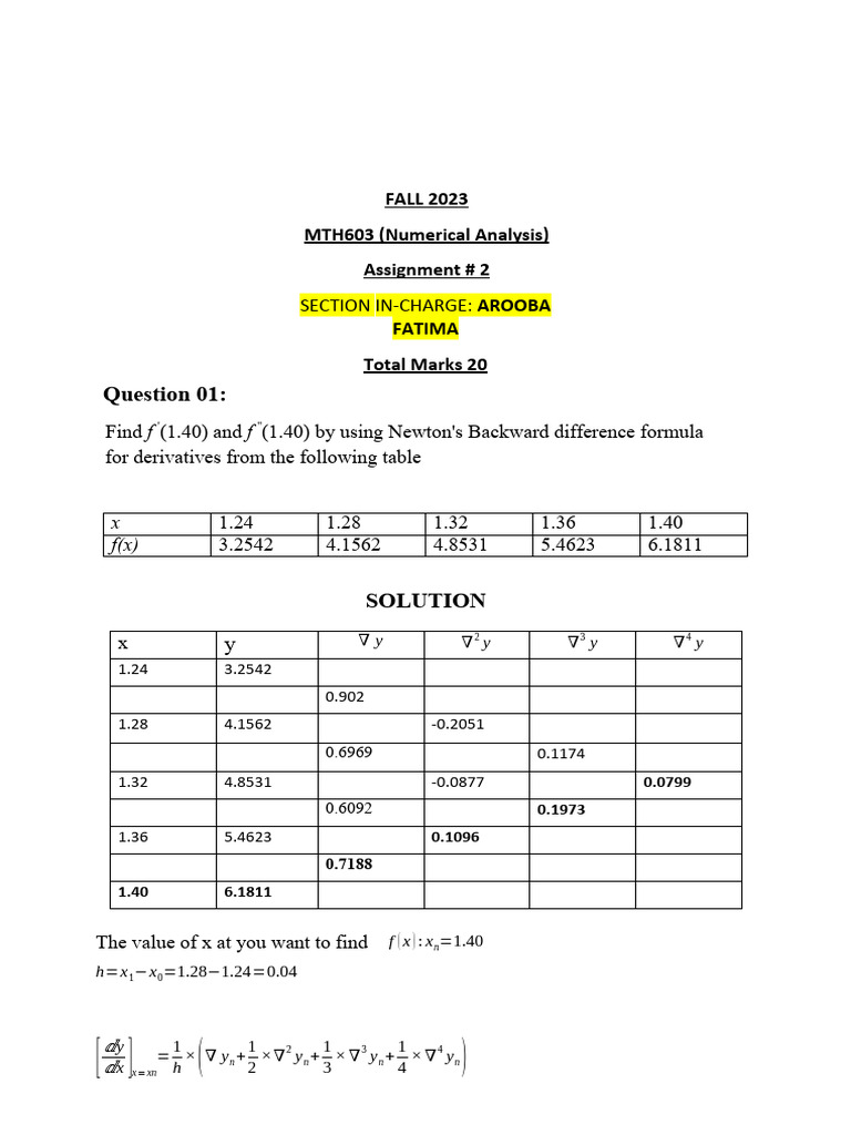Assignment 2 | PDF | Integral | Mathematics