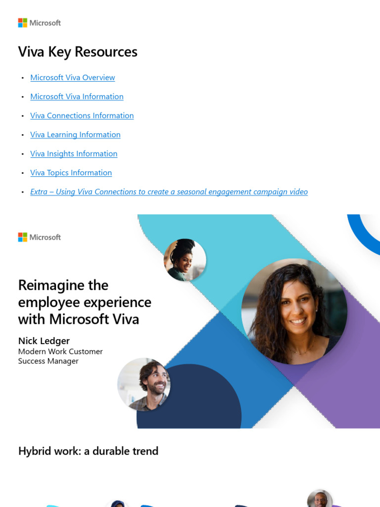 Microsoft Viva: Boost Employee Engagement | PDF | Share Point | Expert