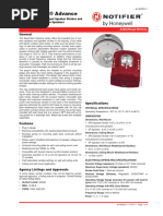 P2RK Outdoor Sounder Strobe Data Sheet | PDF | Rectifier | Electrical ...