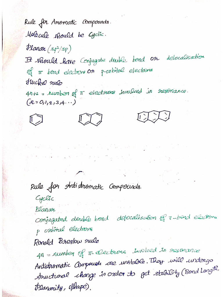 Aromaticity | PDF