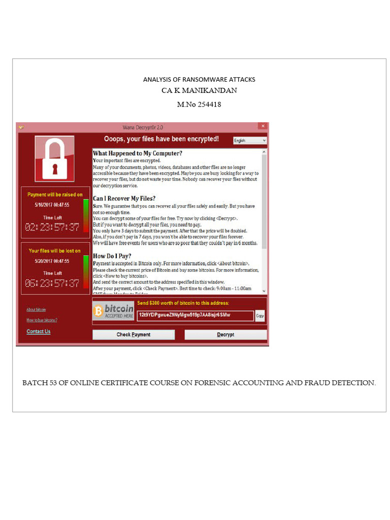Ransomware Threats Explained | PDF | Ransomware | Malware