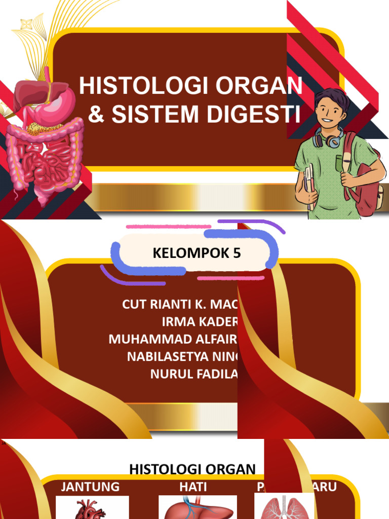 Kelompok 5 Histologi Sistem Digesti | PDF