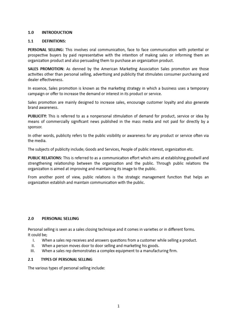 Assignment On Fundamentals of Marketing | PDF