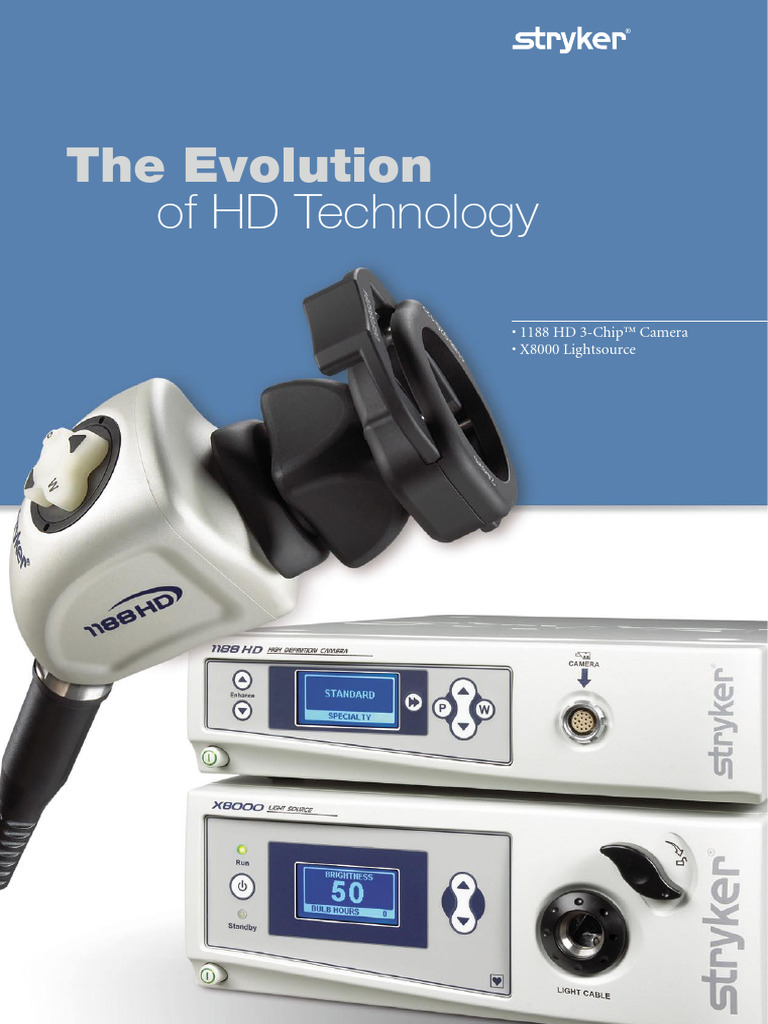 Stryker 1188 | PDF | High Definition Television | Camera
