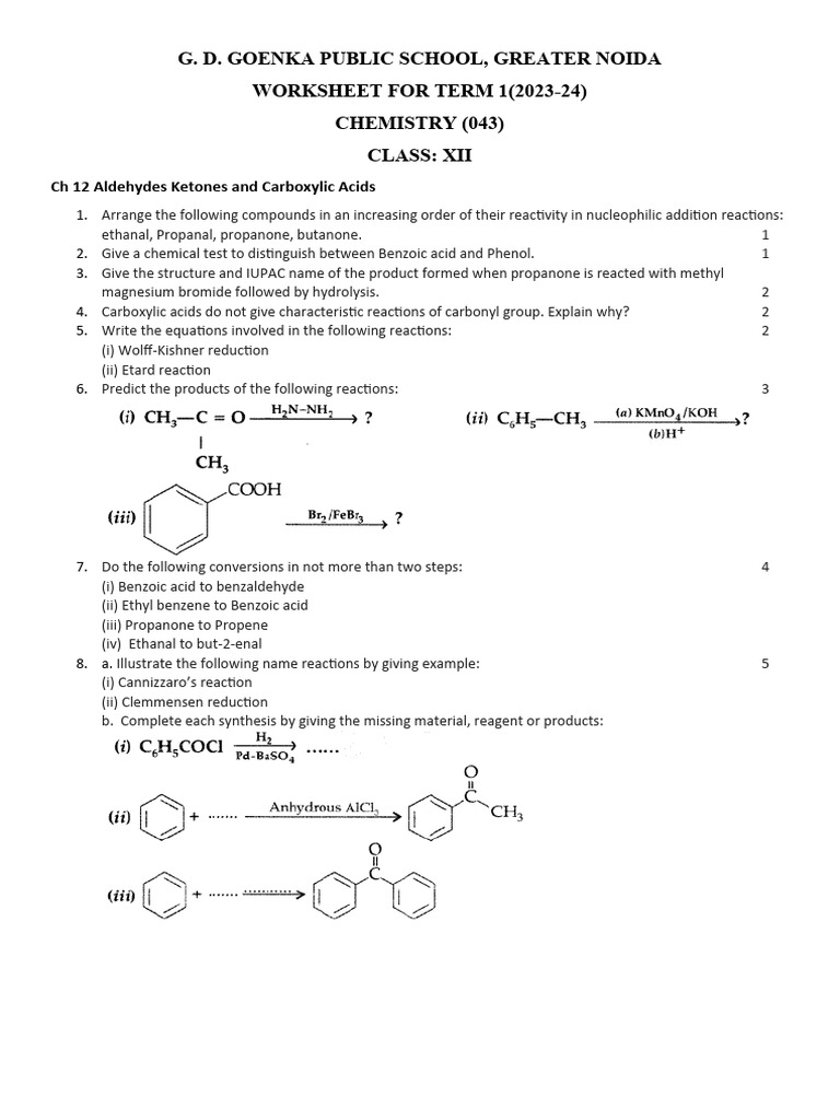 Ald KET Carb Test | PDF