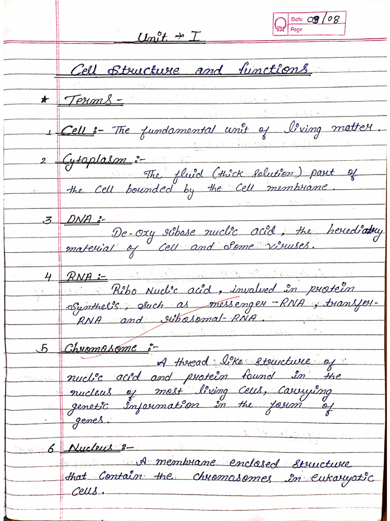 Biochemistry Unit-1 | PDF