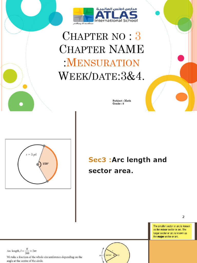 Grade 8 - Math - CH 3 Sec 3& 4 | PDF