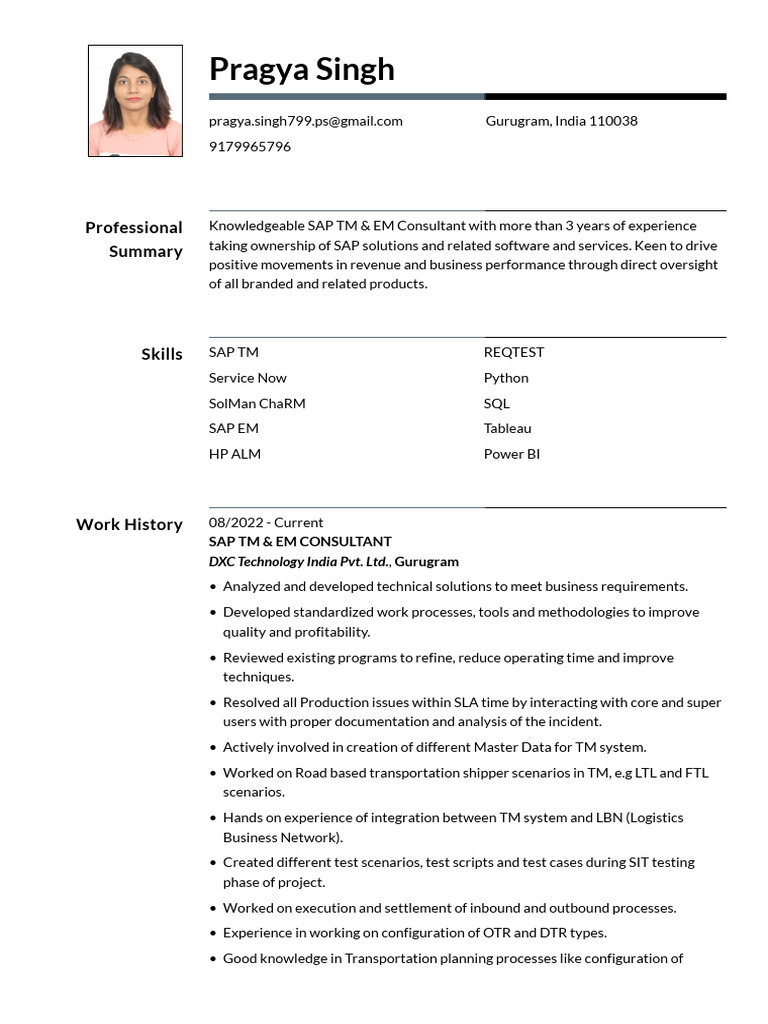 Pragya Resume | PDF | Cargo | Software Engineering