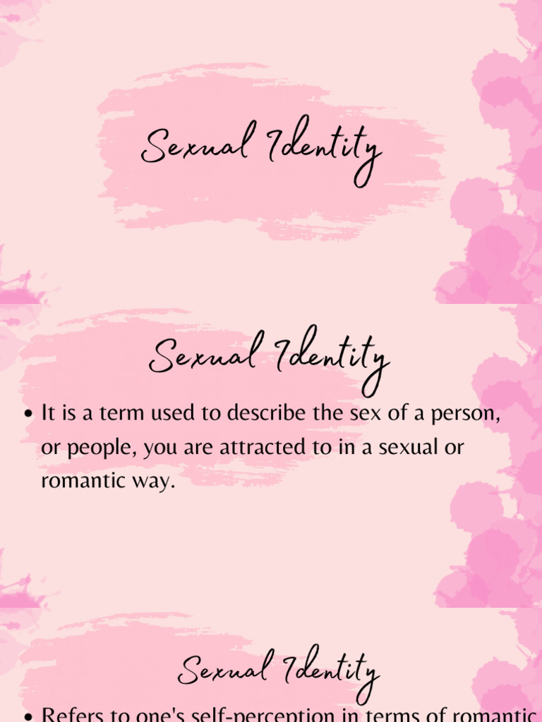 Sexual Identity | PDF