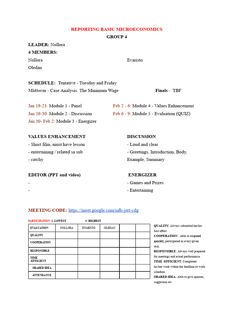 G4 - Basic Microecon | PDF | Demand | Demand Curve
