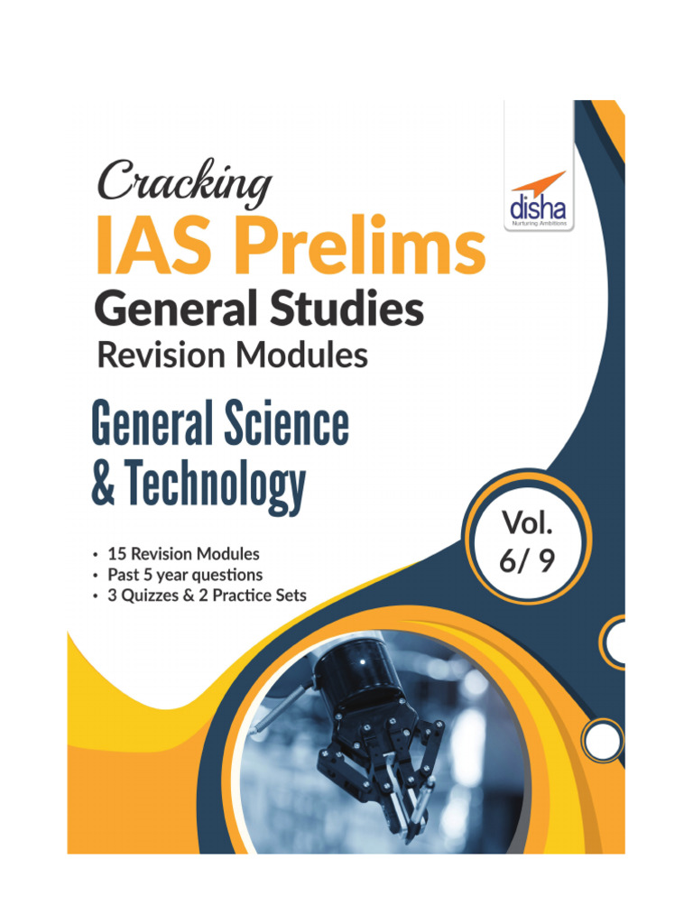 General Science & Technology Cracking IAS General Studies Prelims-Disha ...