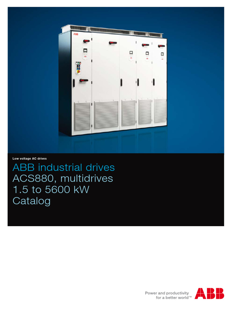 ACS880 - Multidrives Catalog RevG | PDF | Programmable Logic Controller ...