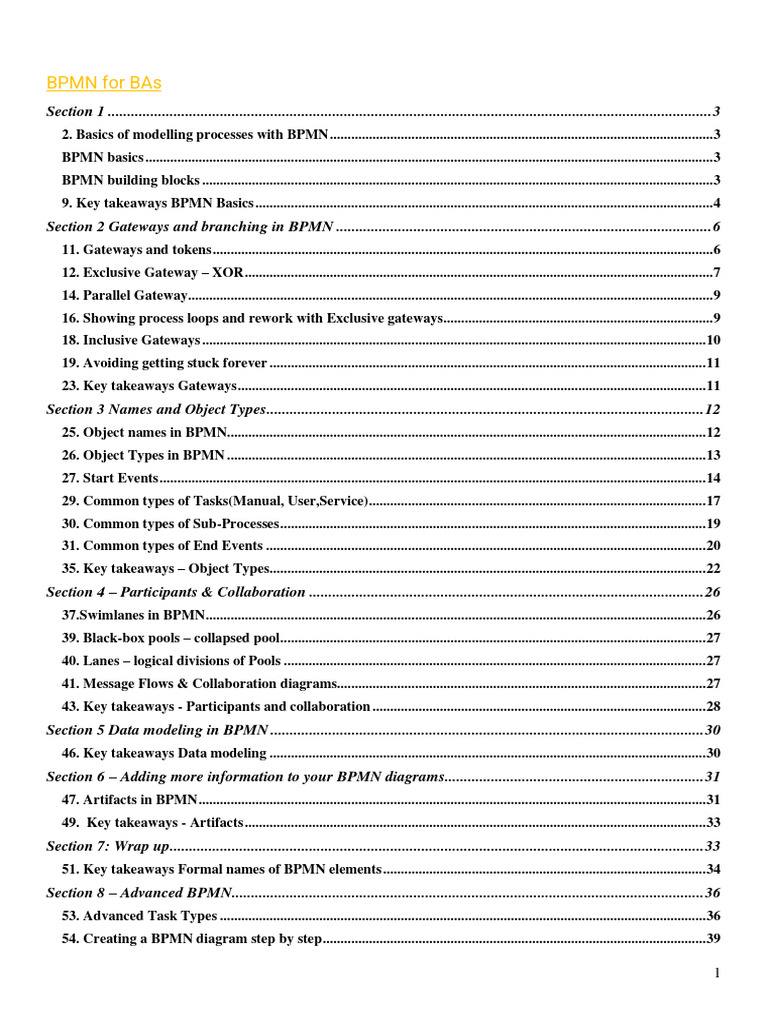BPMN For Bas | PDF | Technical Support | Computing