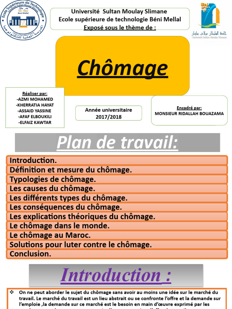 Chomage | PDF | Chômage | Keynésianisme