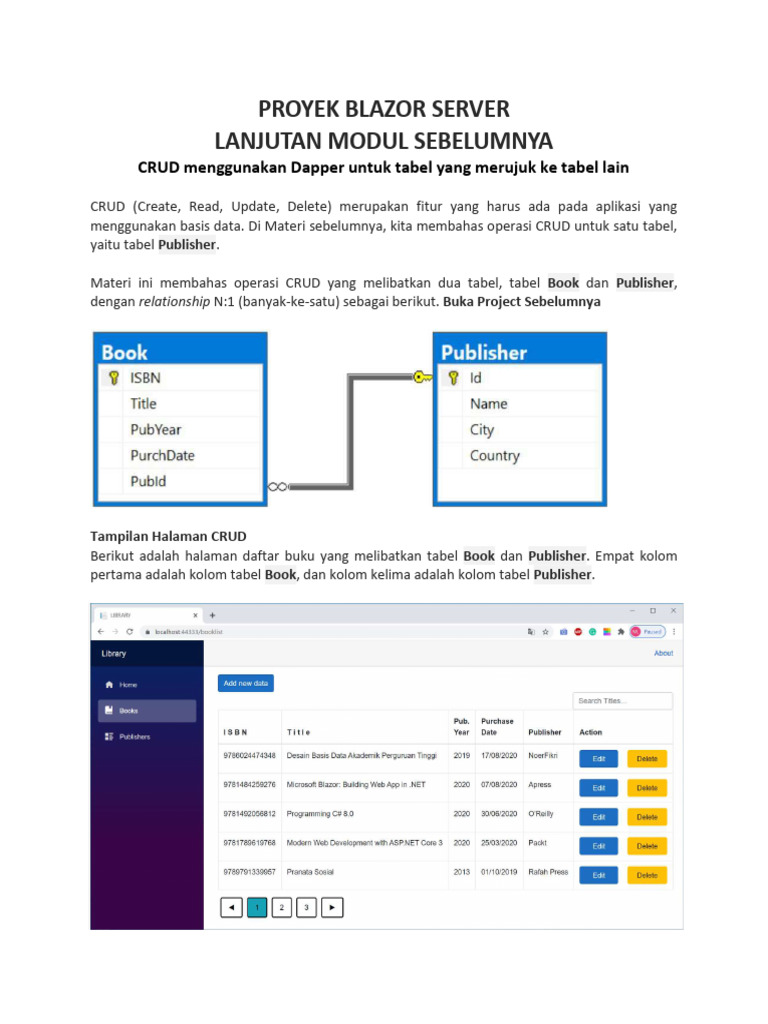 Blazor Server Appbook #1 - Asp - Net Core | PDF | Seni | Komputer