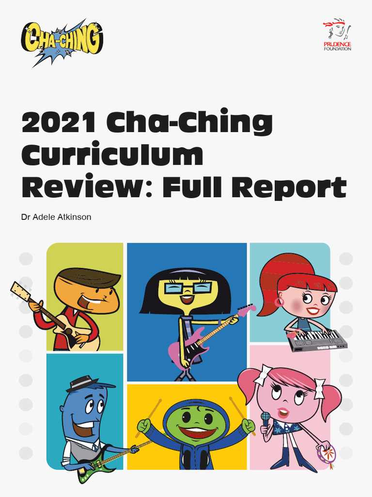 Curriculum Review Cha Ching Full Report 2021 | PDF | Financial Literacy ...
