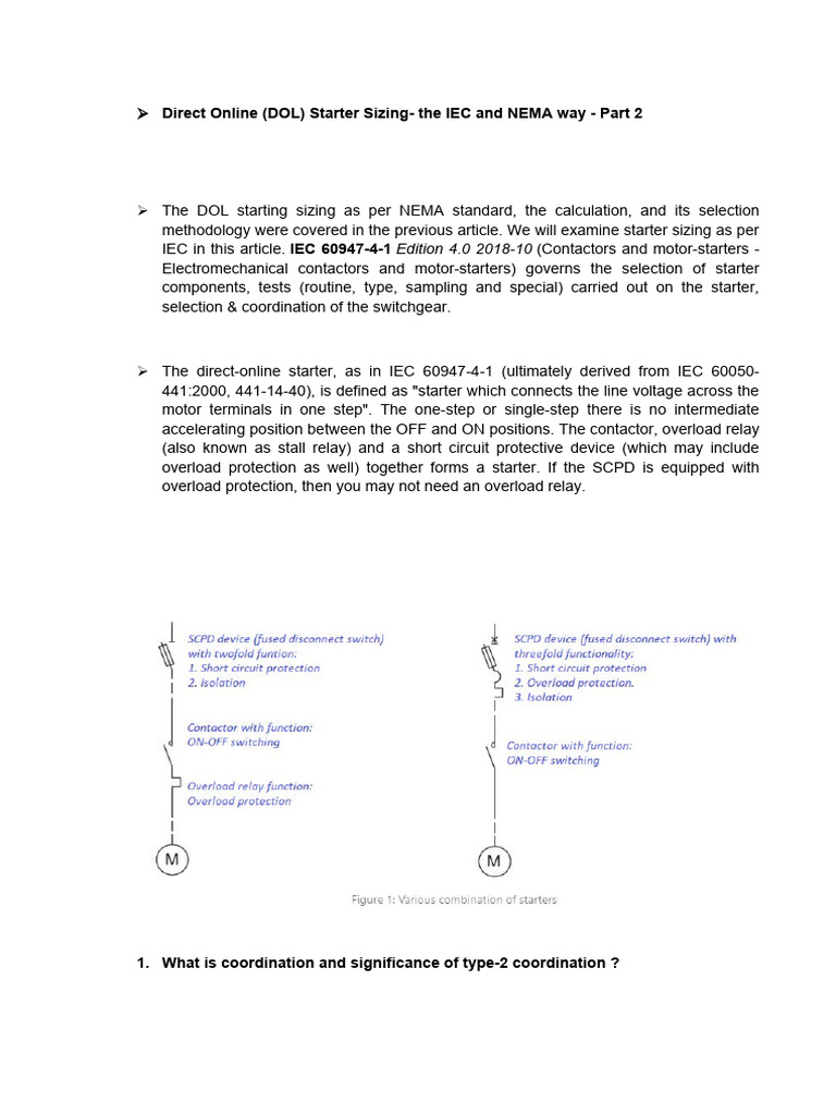 Motor Component Selection Criteria | PDF | Relay | Electric Motor