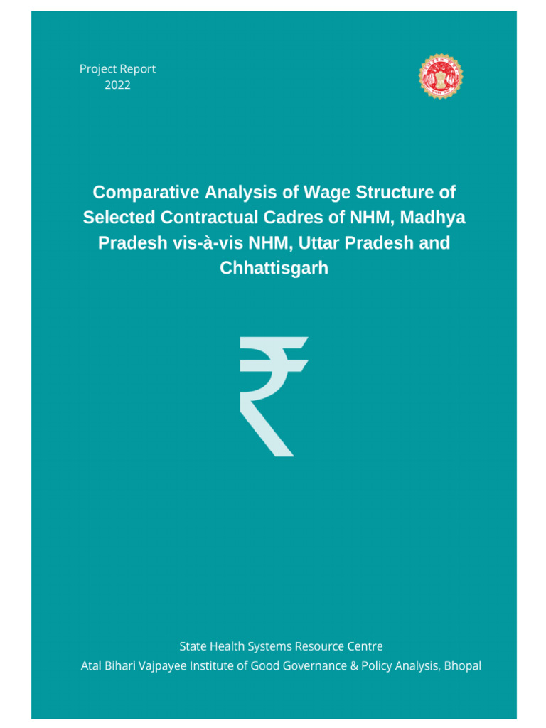 NHM Wage Structure Comparison Report | PDF | Health Human Resources ...