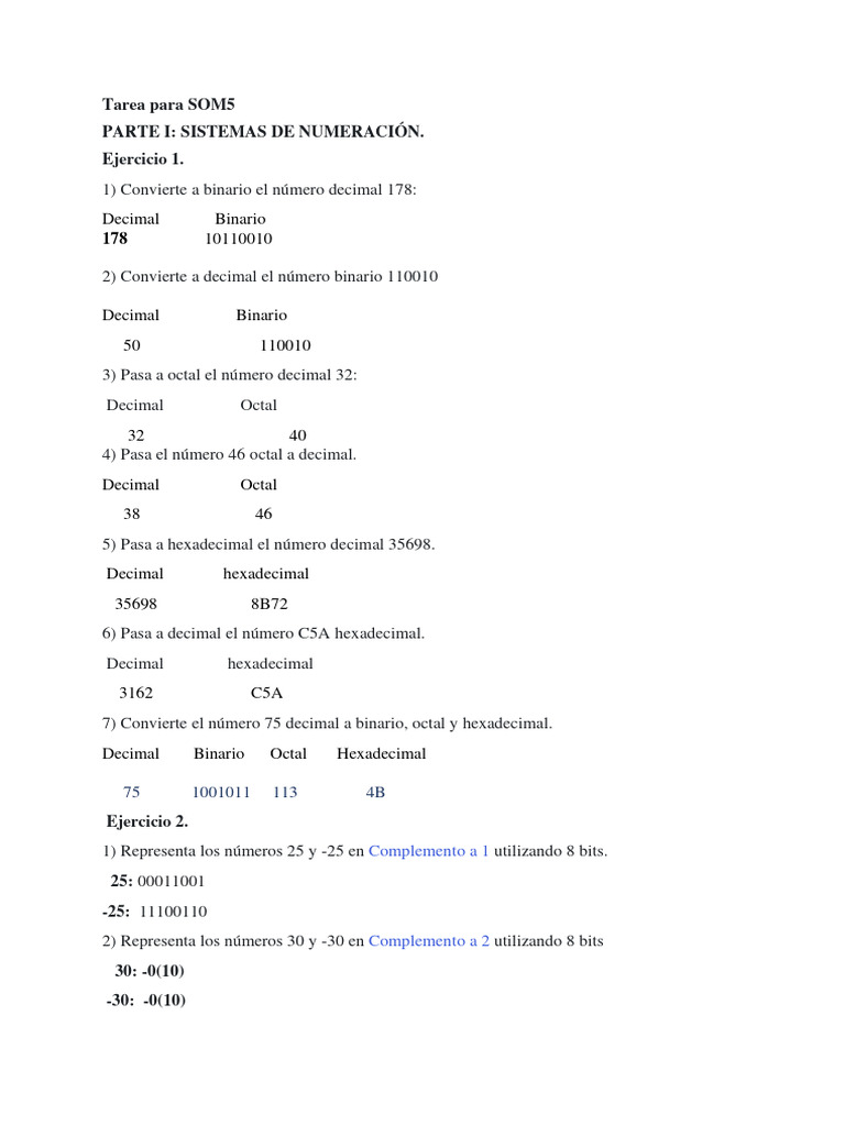 SOM Unidad 5 Tarea | PDF | Métodos y materiales de enseñanza