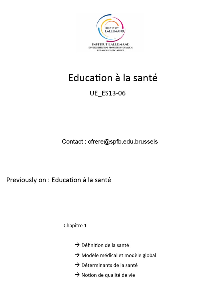 Chapitre III | PDF | Adolescence