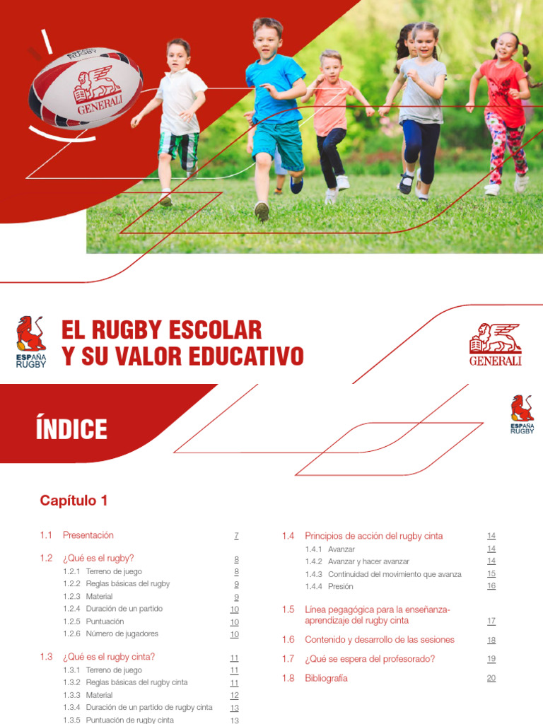 Rugby Escolar y Su Valor Educativo | PDF | Fútbol rugby | Defensor ...