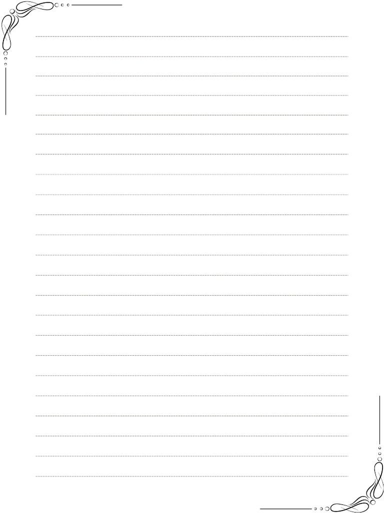 Simple A4 Lined Paper | PDF