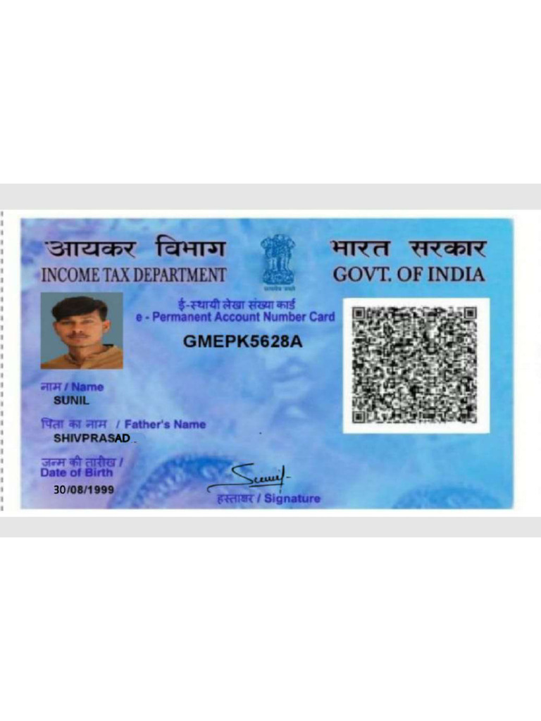 Pan Card | PDF