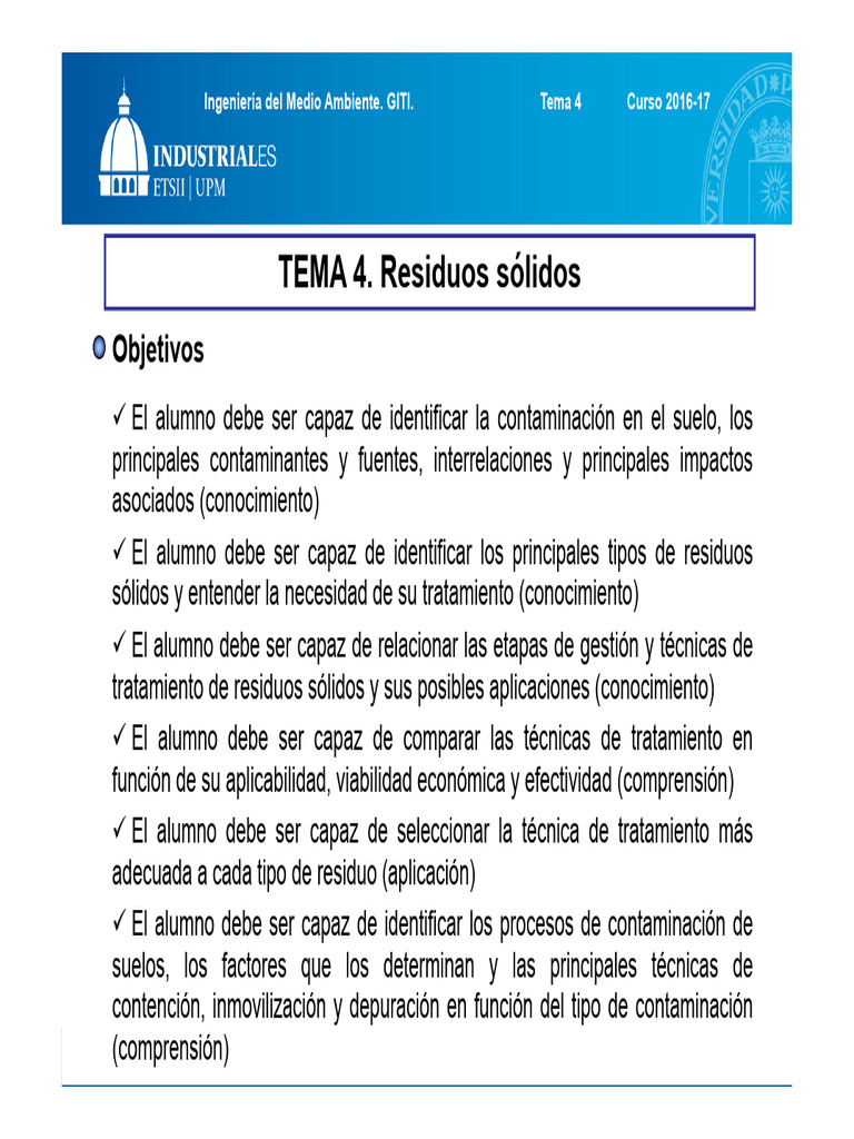 IMA Tema4 | PDF | Residuos | Compost