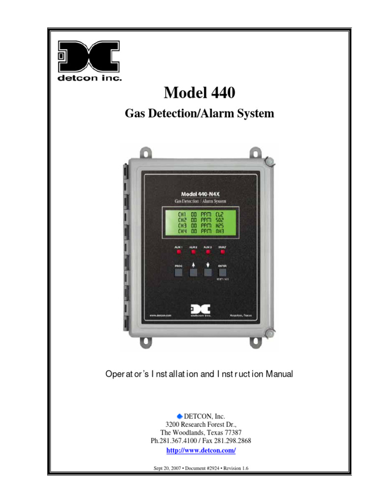 QG4 - 440 - Operators - Manual - R16 - SCRN | PDF | Relay | Switch
