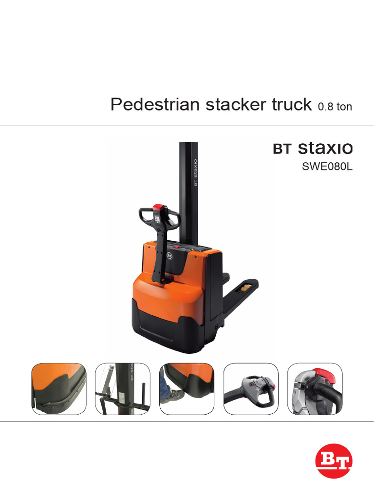 Apilador BT BT Swe-080-L | PDF | Engineering Tolerance | Axle