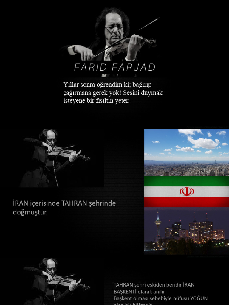 Farid Farjad: İranlı Keman Virtüözü | PDF