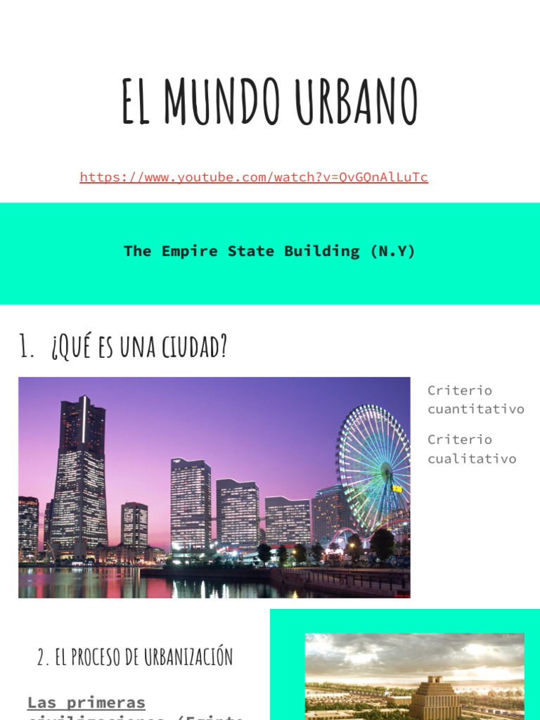 El Mundo Urbano | PDF