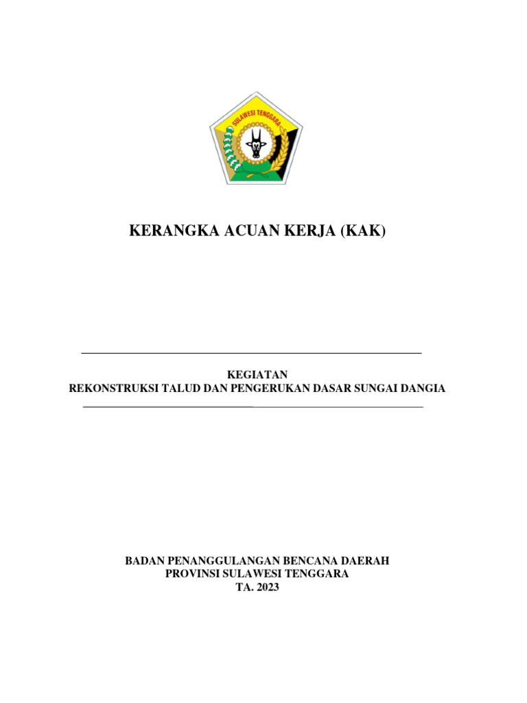 KAK Fisik RR Sungai Dangia | PDF | Griya & Taman | Sains & Matematika