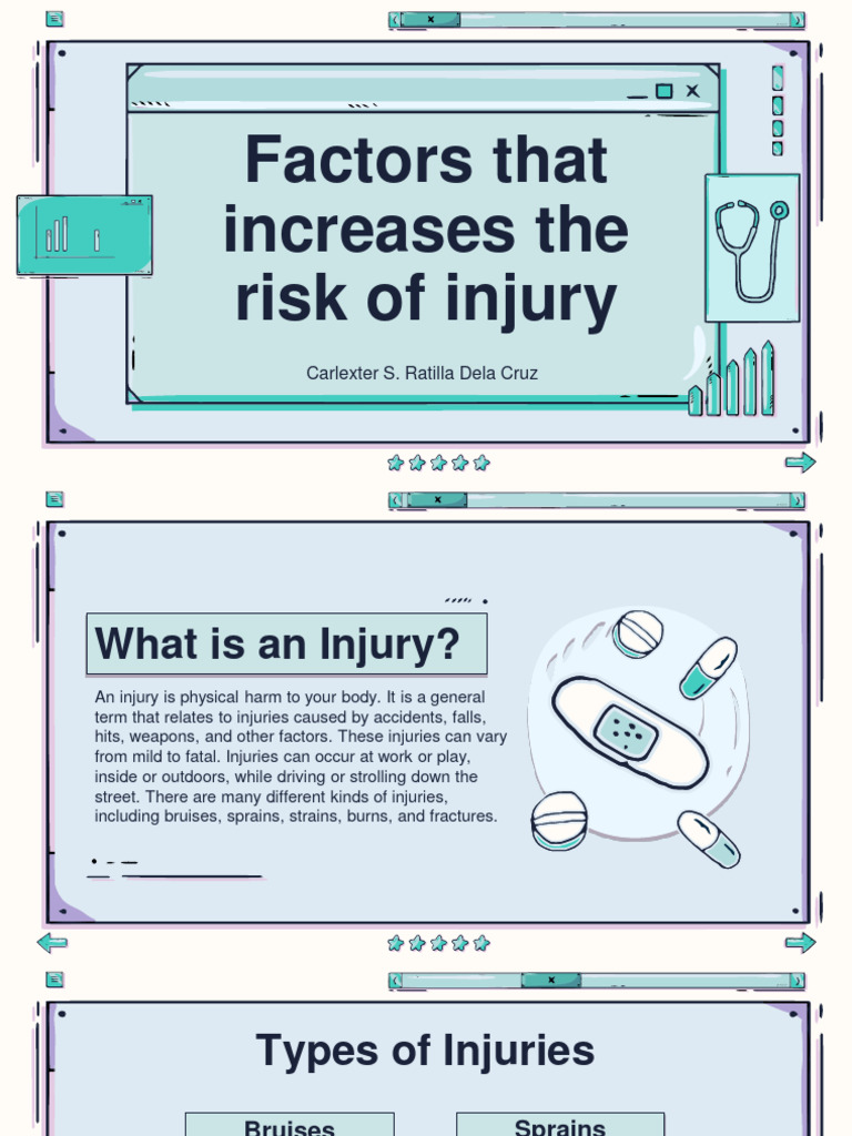 Injury Risk Factors Explained | PDF | Injury | Clinical Medicine