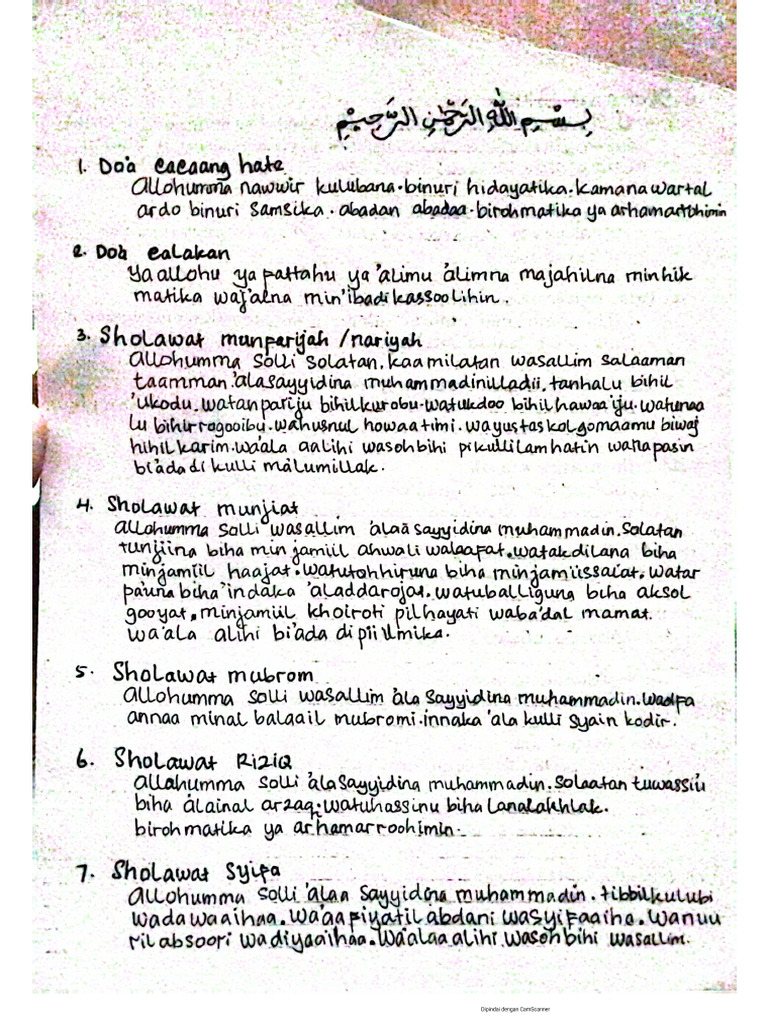 Do'a-Do'a Ngaji Azzam | PDF