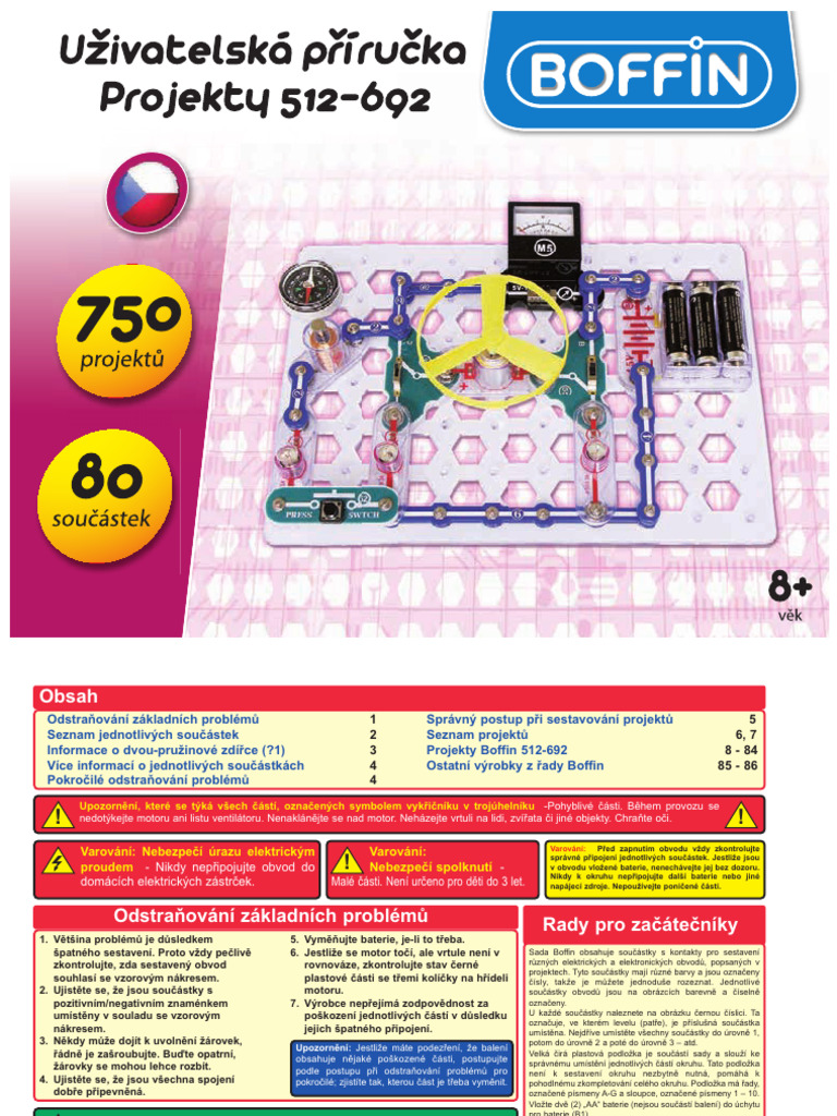 Návod - Boffin 750 | PDF