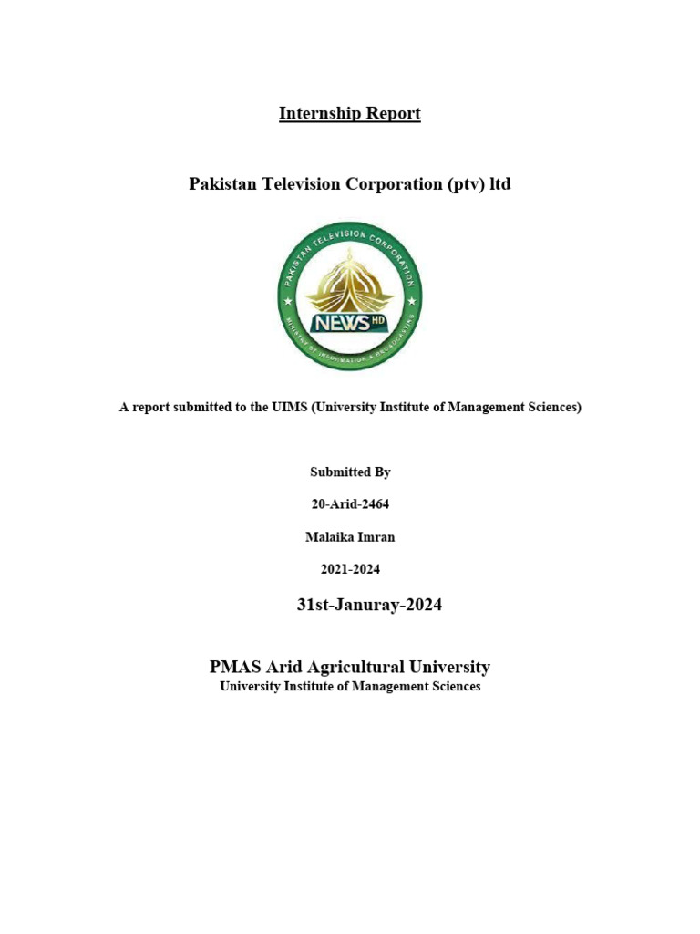 Internship - Report - Final 2 | Download Free PDF | Swot Analysis | Streaming Media