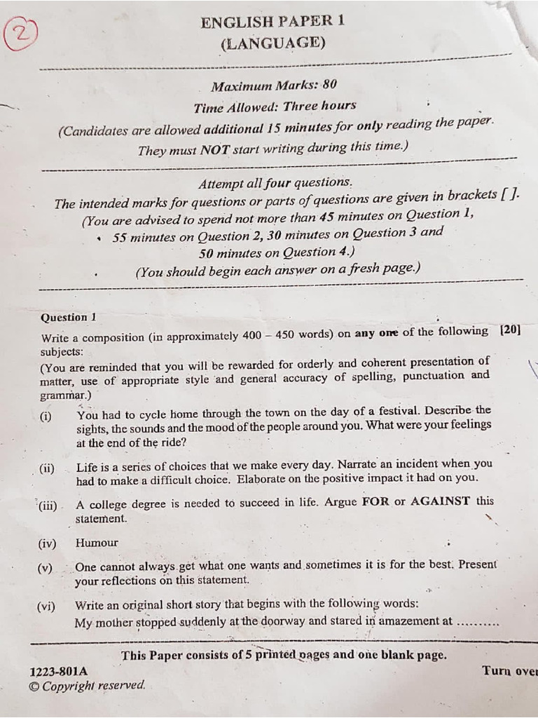 Isc 2023 Solved | PDF