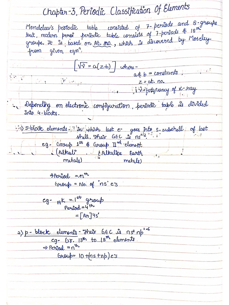 Periodic Table | PDF